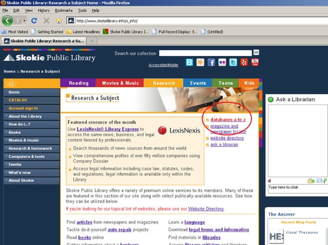Learning express library slides | PPT
