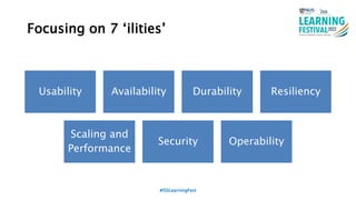 Satisfying the ‘-ilities’ of an Enterprise Cloud Service | PPTX