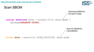Supply Chain Security for Containerised Workloads - Lee Chuk Munn | PPT