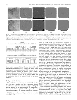 Learning Fingerprint Reconstruction: From Minutiae to Image | PDF