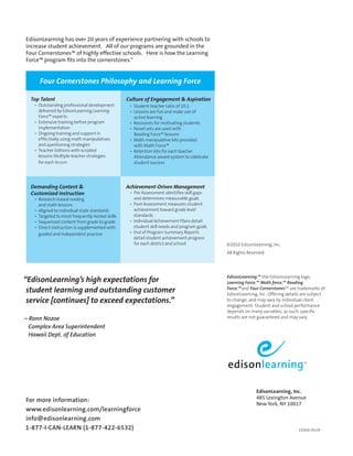 Learning force brochure | PDF