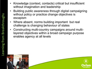 Learning From Campaigns V210512 | PPT