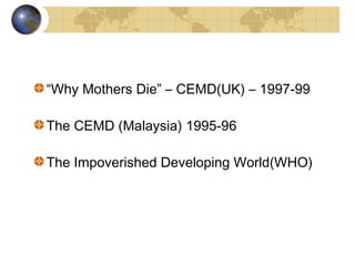 Learning from Catastrophe | PPT