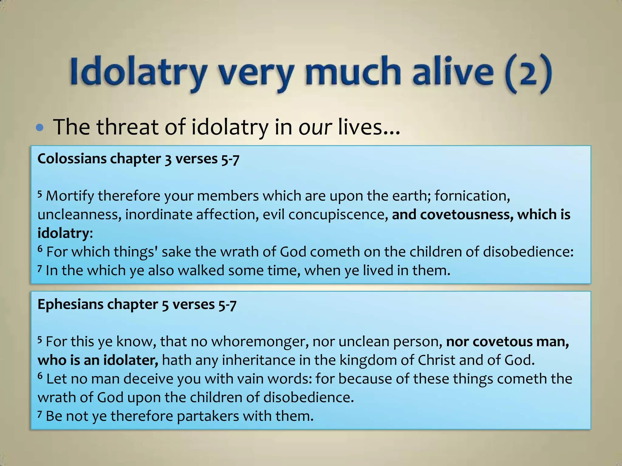 Learning From Challenges Heathen Idolatry (Slides) | PPTX