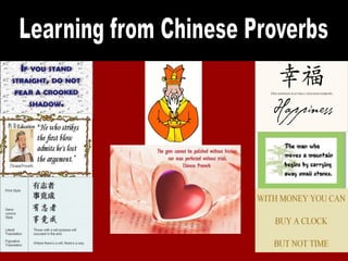 Learning from Chinese Proverbs | PPT
