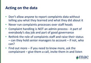 Learning from public sector complaints | PDF