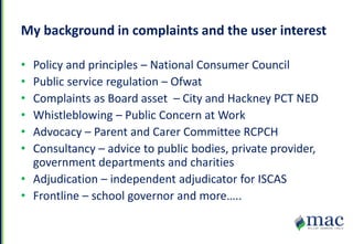 Learning from public sector complaints | PDF