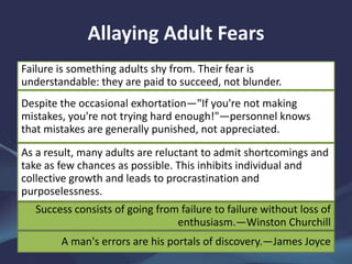 Learning from Failure | PPTX