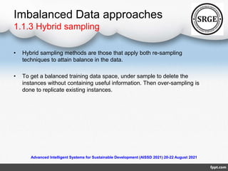 Learning from imbalanced data | PPTX