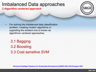 Learning from imbalanced data | PPTX
