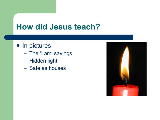 Learning from Jesus | PPT