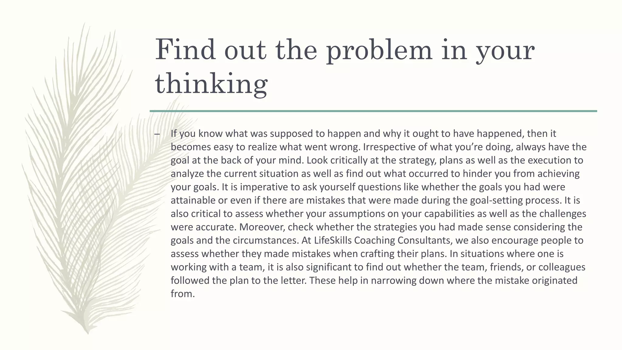 Learning from mistakes 1 | PPTX | Career Advice | Careers