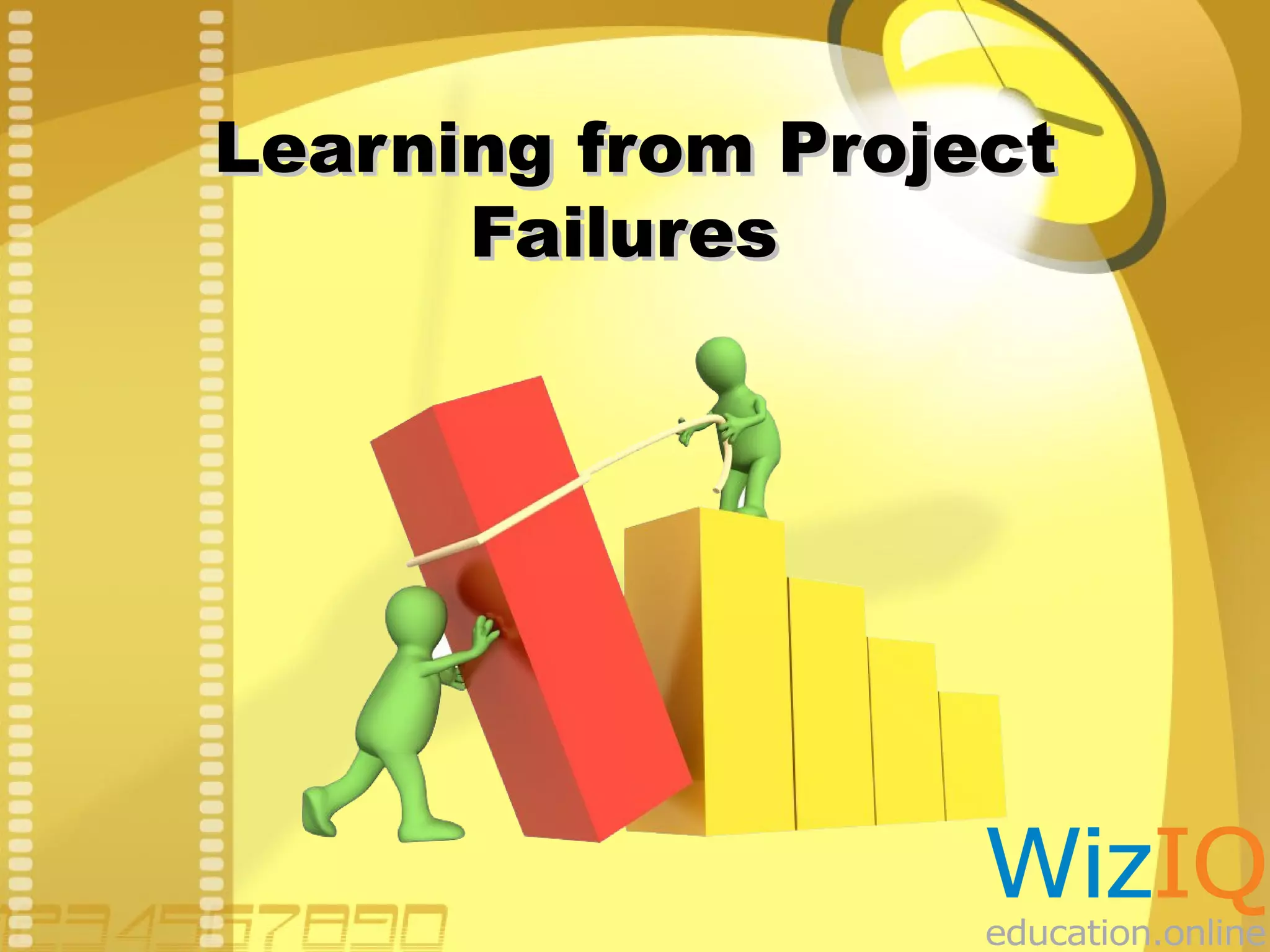 Learning from project failures | PPT