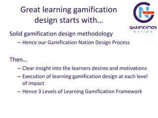 Learning gamification framework | PPT