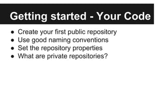 Learning GitHub Part 2 | PPT