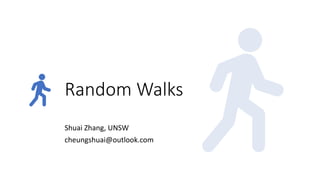Introduction to Random Walk | PPTX