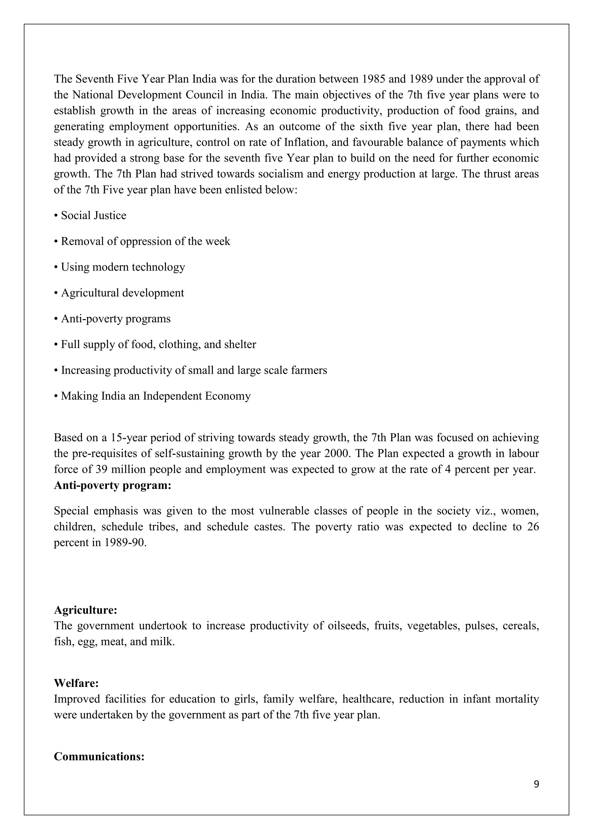 Overview indian economy | DOCX