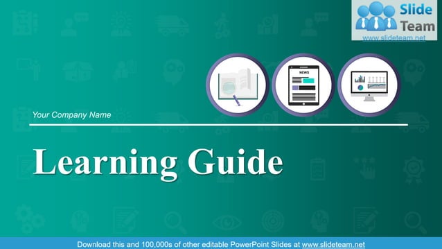 Learning Guide PowerPoint Presentation Slides | PPT