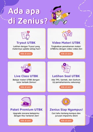 Panduan Belajar UTBK Ala Zenius | PDF