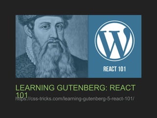 Learning gutenberg css tricks | PPT