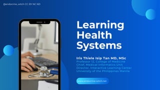 AASSA and NAST PHL: Learning Health Systems | PDF