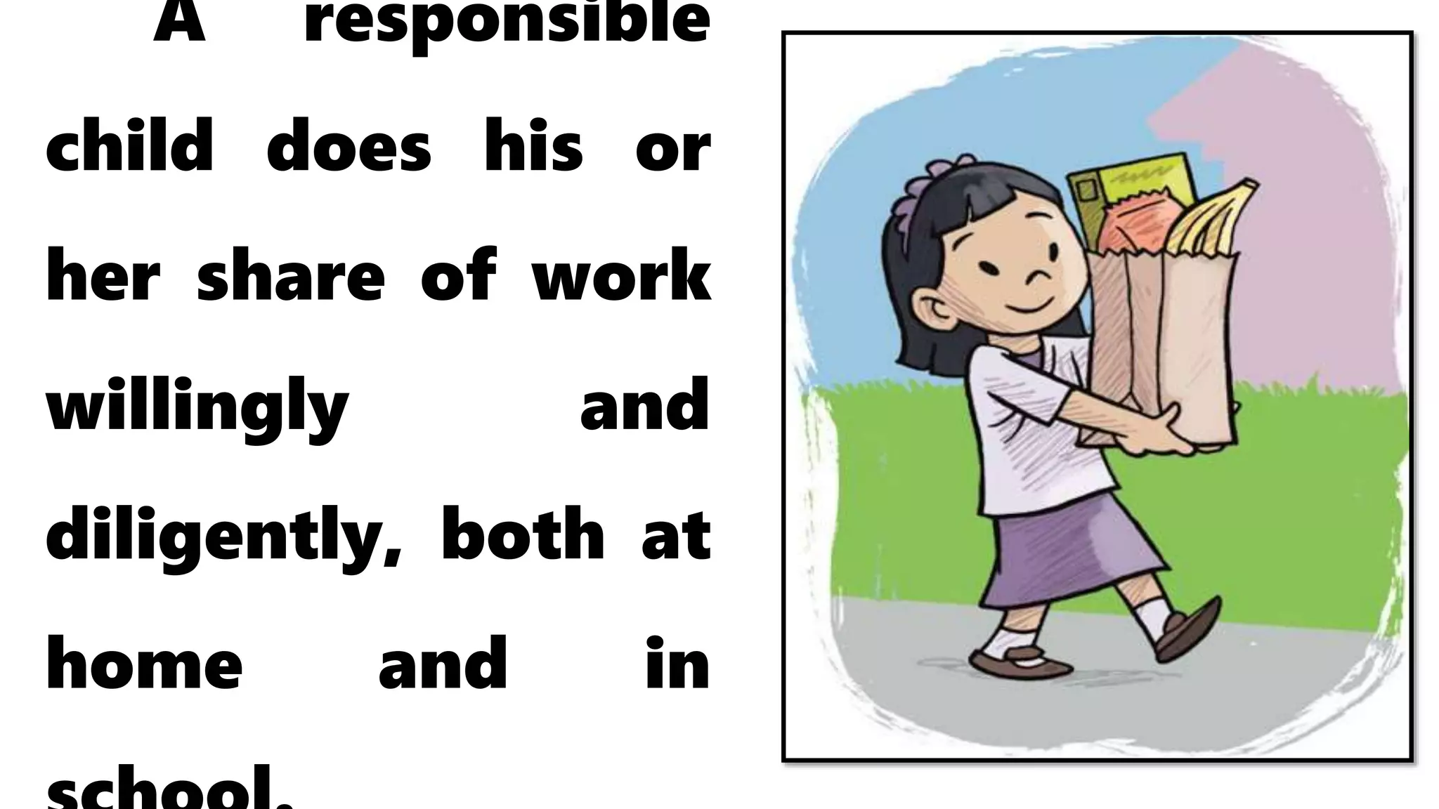 Learning how to become responsible | PPTX