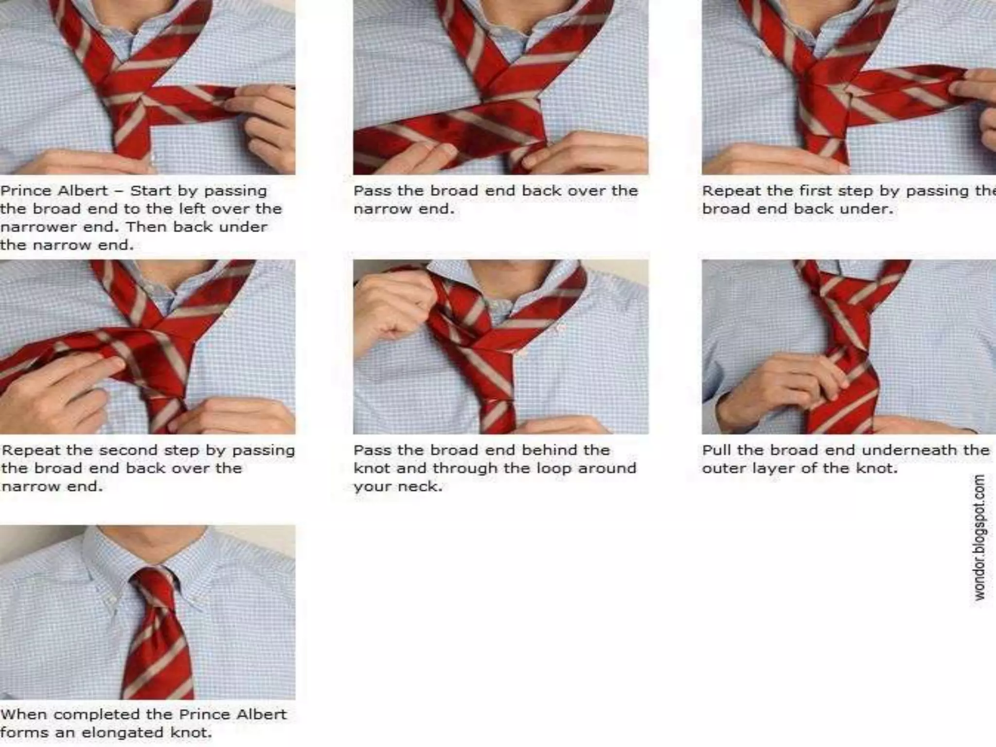 How To Knot A Tie | PPTX