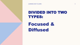 Learning How to Learn | Coursera | PPTX