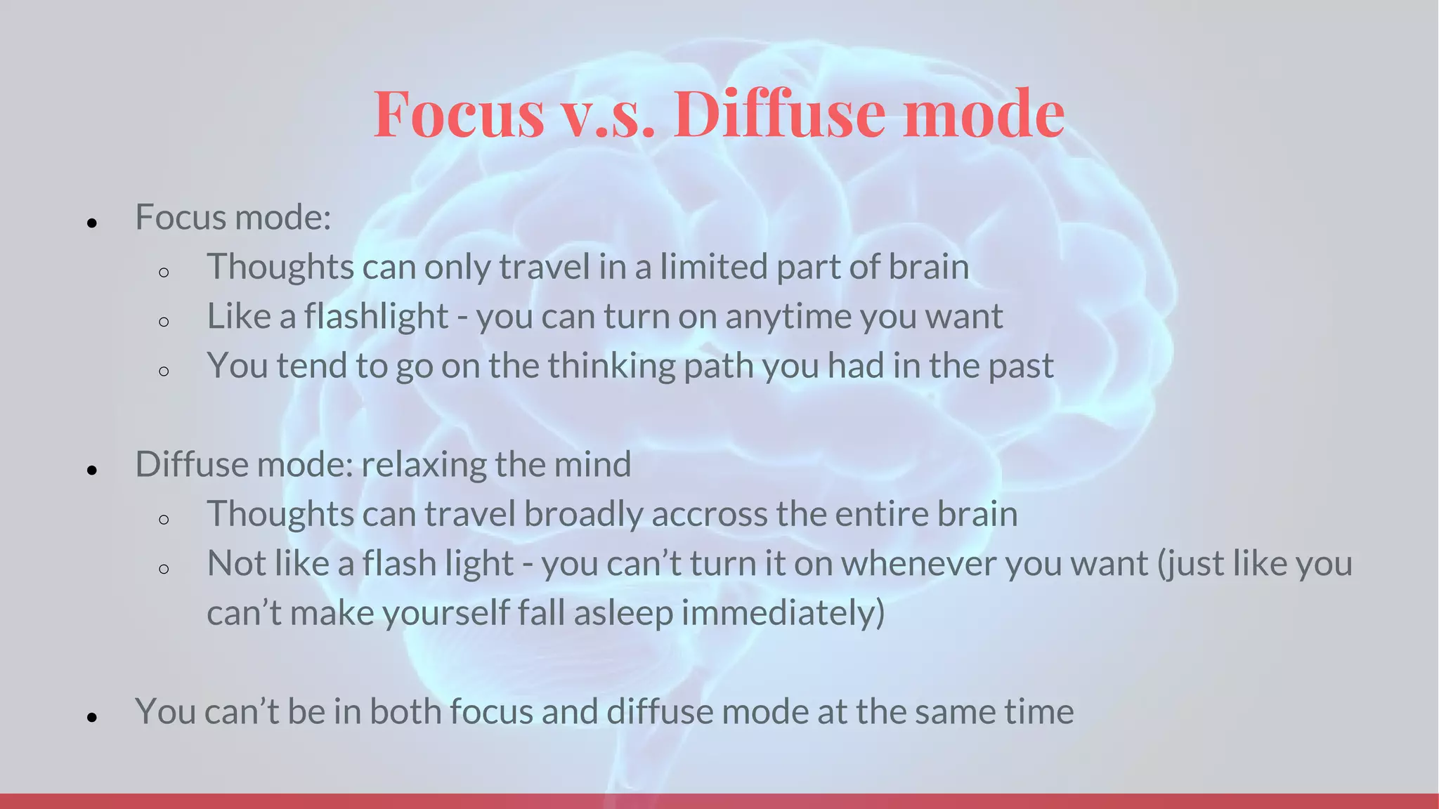 Learning how to learning - Brian's notes from Dr. Barbara Oakley's ...