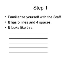 Learning how to read music pp | PPT