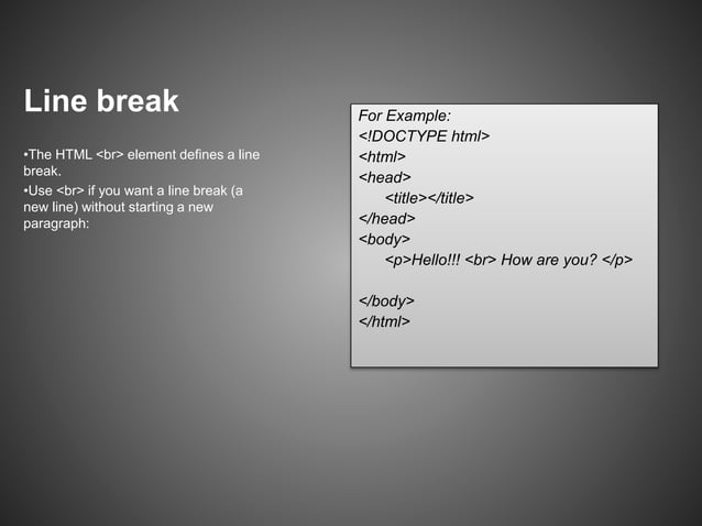 Learning html. (Part- 1) | PPT