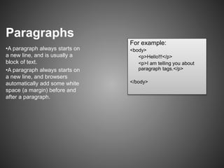 Learning html. (Part- 1) | PPT