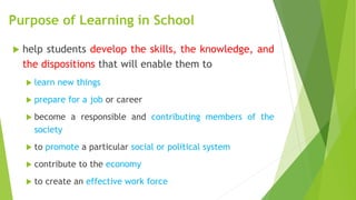 Learning in and out of | PPTX