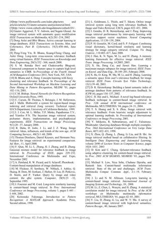 Learning in content based image retrieval a review | PDF