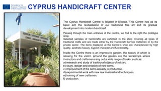 Learning in museum - local craft | PPT