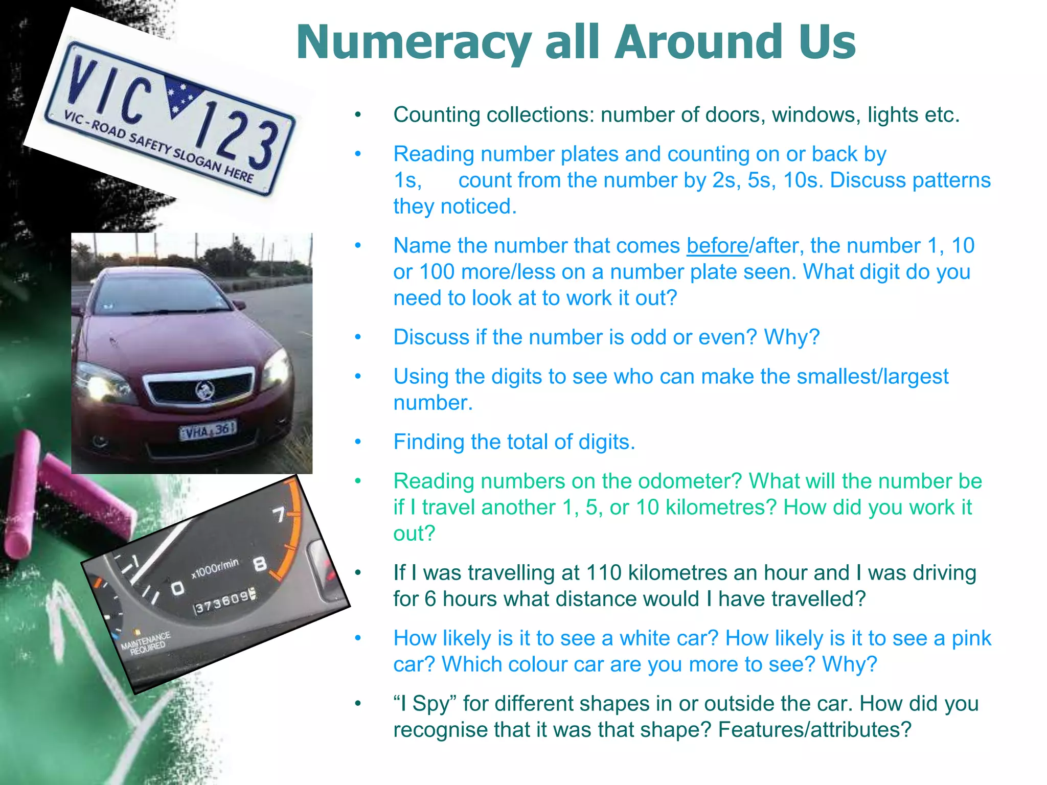 Learning in Numeracy | PPTX