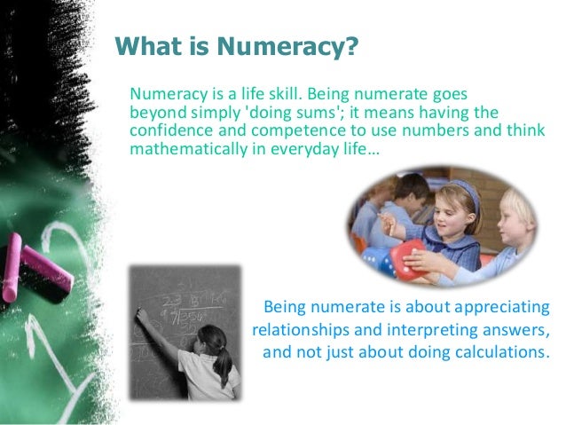 Learning in Numeracy
