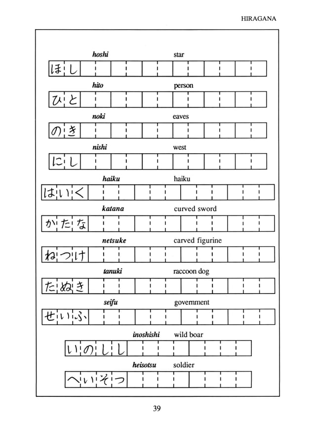 Learning Japanese Hiragana and Katakana_ Workbook and Practice Sheets ...