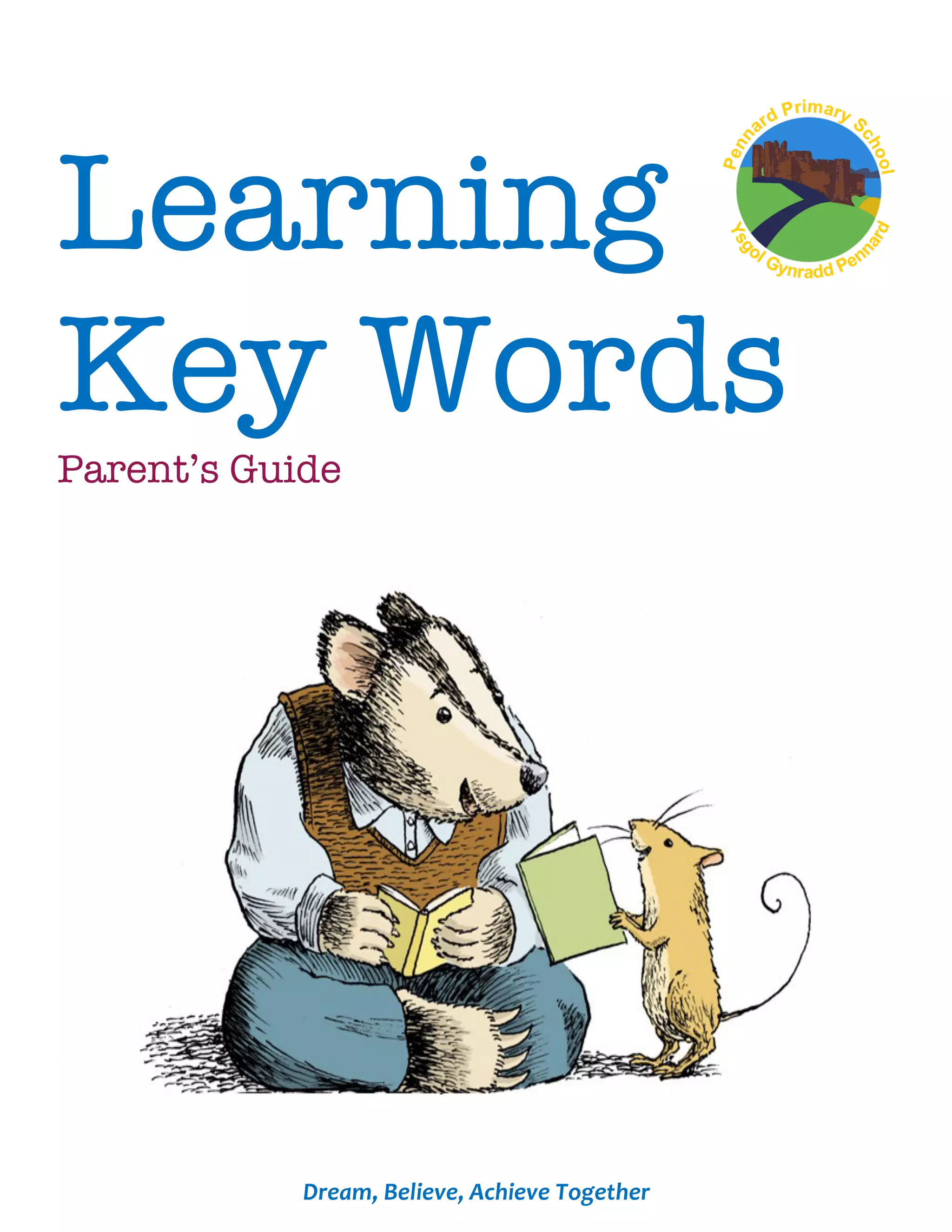 Learning key words | PDF