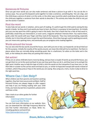 Learning key words | PDF