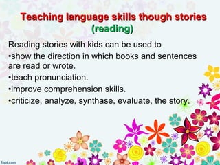 Learning language through stories | PPT