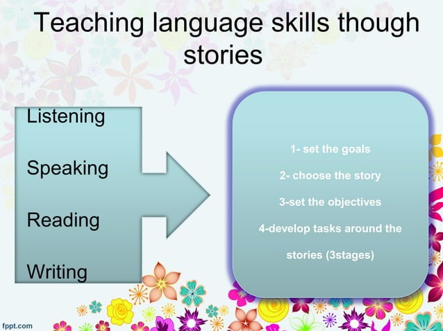 Learning language through stories | PPT | Education