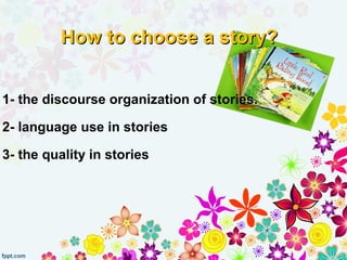 Learning language through stories | PPT