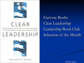 Learning Leaders - Conflict and Leadership | PPT