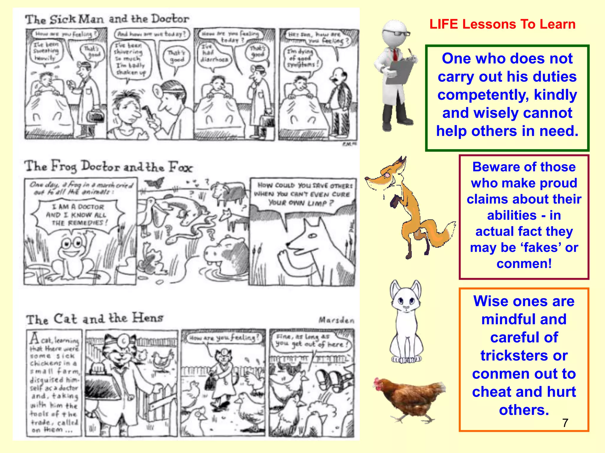 Learning LIFE Lessons from Aesop's Fables.ppt