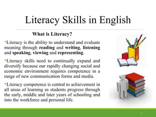 Learning Literacy Skills | PPT