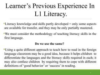 Learning Literacy Skills | PPT