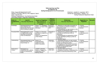 Contextualized Lesson Plan in G-8 Araling Panlipunan | PDF