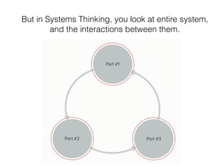 A Brief, Very Very Brief Intro to Systems Thinking | PDF