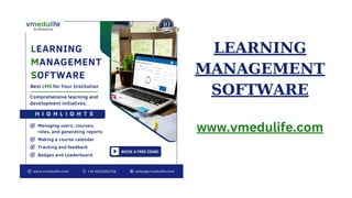Empower Education with our Learning Management Software(LMS) | PDF